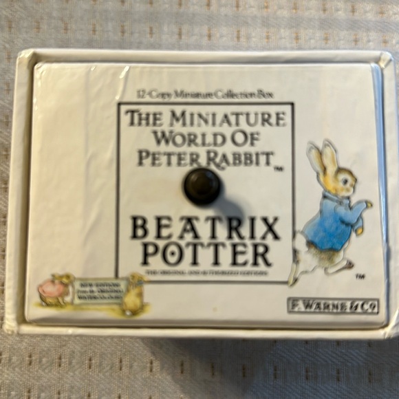 Toys | Vintage Miniature Peter Rabbit Book Set Great Condition | Poshmark